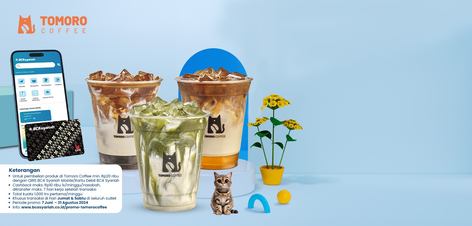 Promo Tomoro Coffee Get 40% cashback