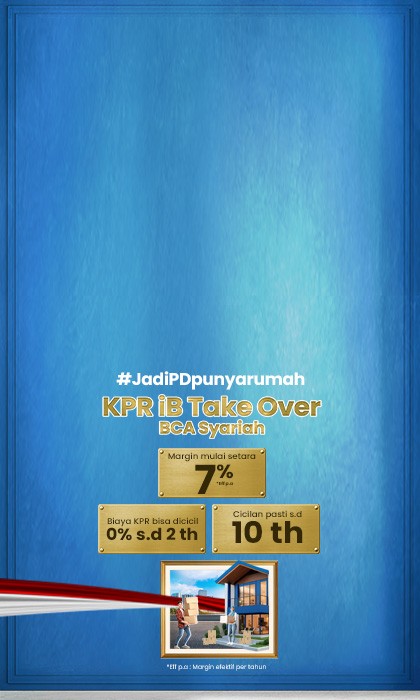 Move on to KPR iB Take Over BCA Syariah