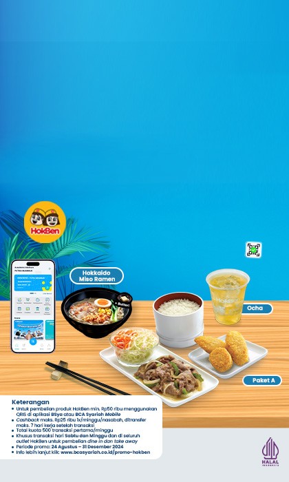 Buy HokBen and get 50% cashback