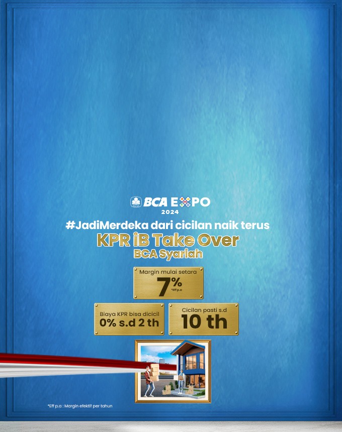 Move on to KPR iB Take Over BCA Syariah